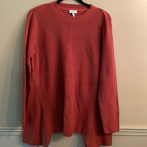 LOGO by Lori Goldstein | Sweaters | Logo Rust Color Sweater Size Medium ...